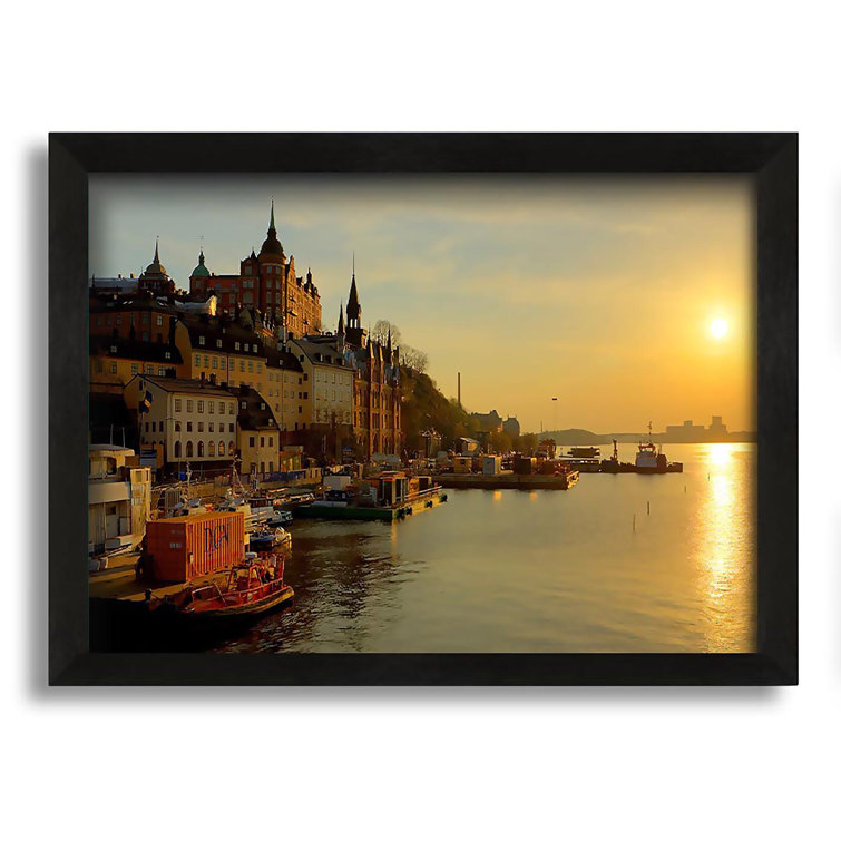 Ebern Designs Stockholm Sweden - Single Picture Frame Photograph on ...