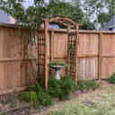 Vita 47" W x 18" D Wood Arbor & Reviews | Wayfair