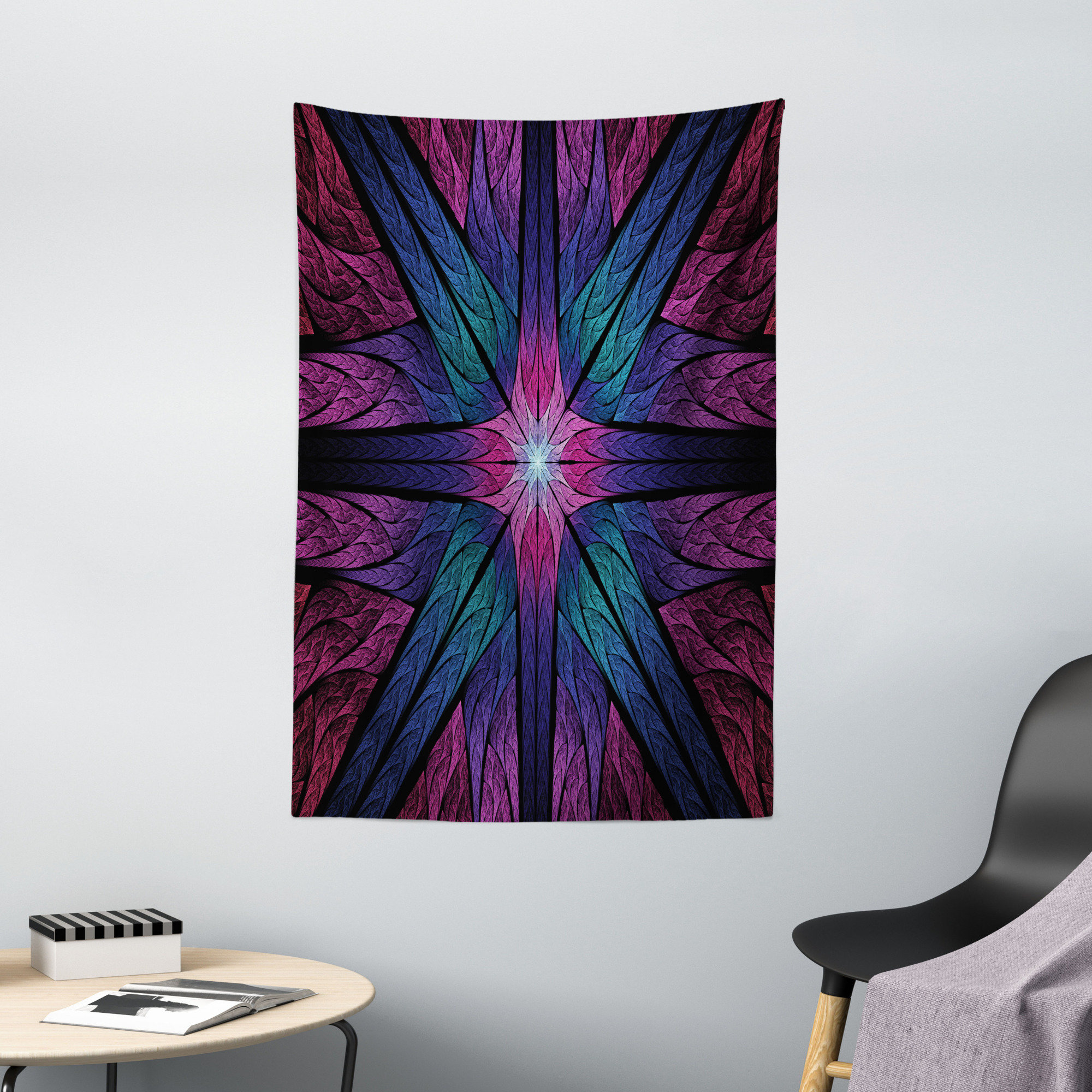 East Urban Home Polyester Psychedelic Tapestry | Wayfair