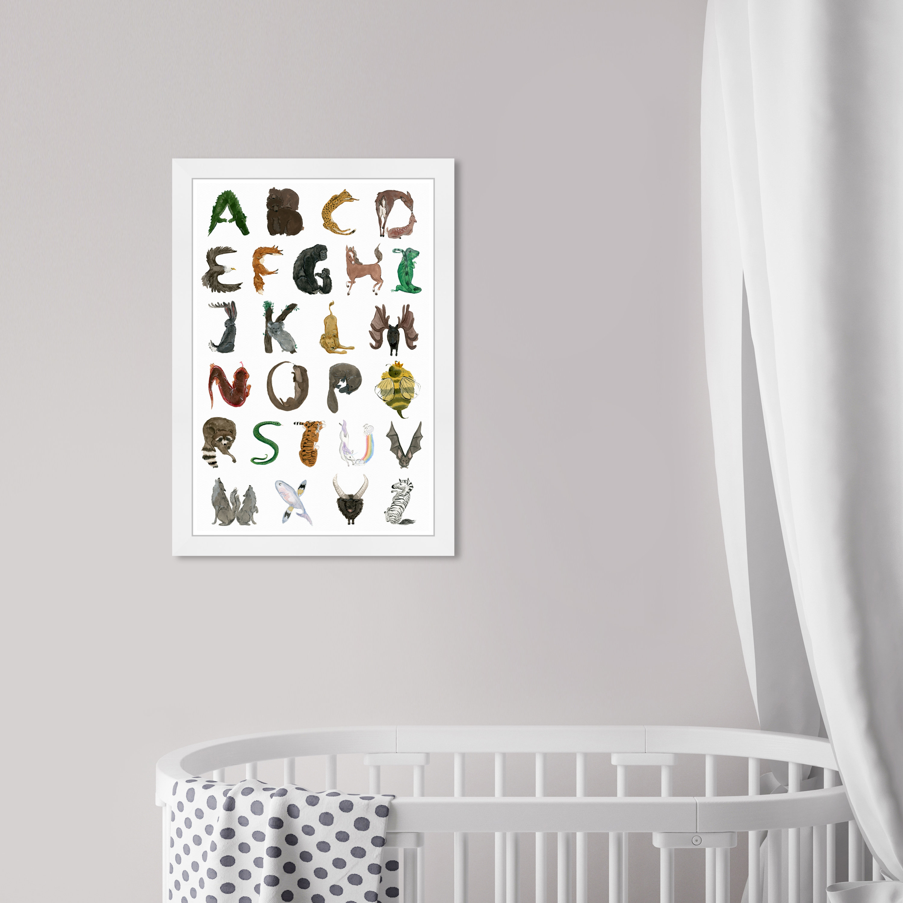 Olivia's Easel Animals 'Animal Alphabet' Zoo And Wild Animals By ...