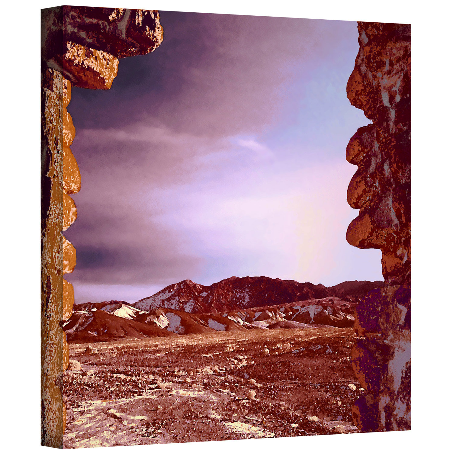 ArtWall 'Borax ruins' by Dean Uhlinger Photographic Print on Wrapped ...