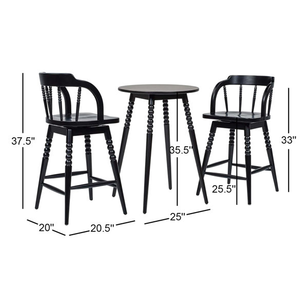 Jennifer Taylor Home Matilda 2 - Person Counter Height Dining Set | Wayfair