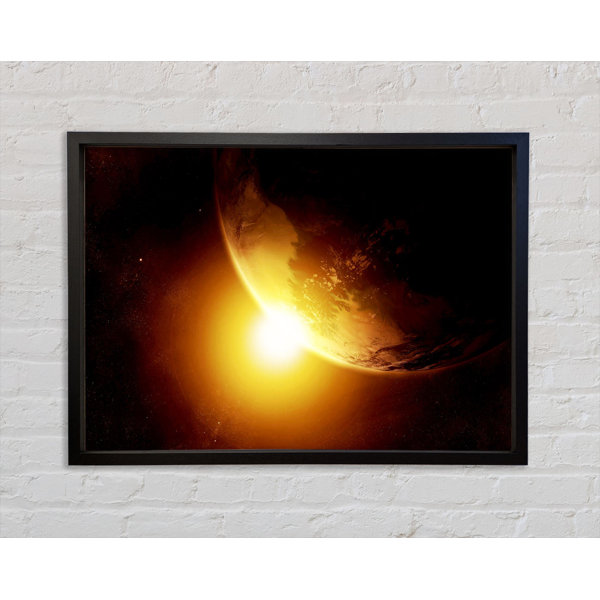 Bright Star Eclipse Of The Sun - Single Picture Frame Art Prints on ...