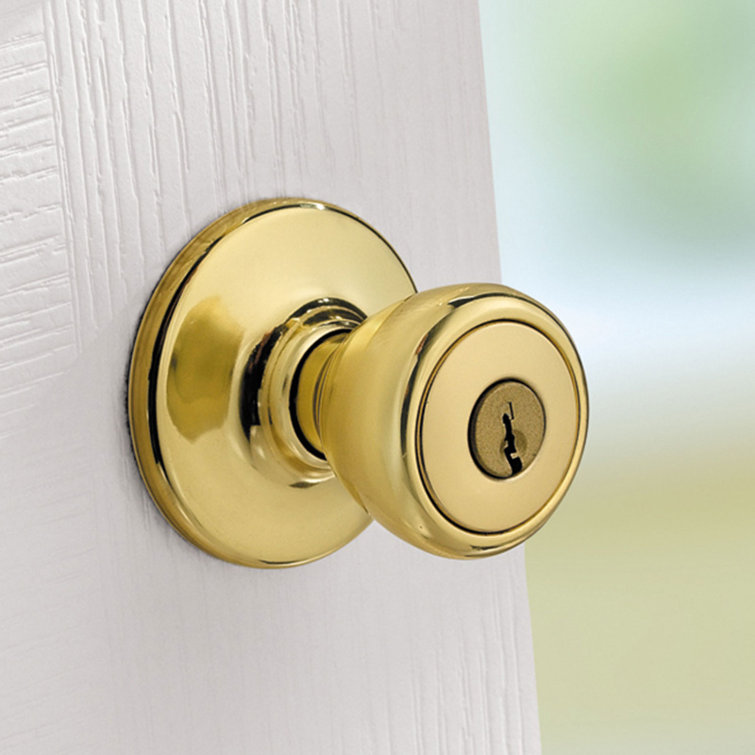 Kwikset Tylo Keyed Door Knob & Reviews | Wayfair