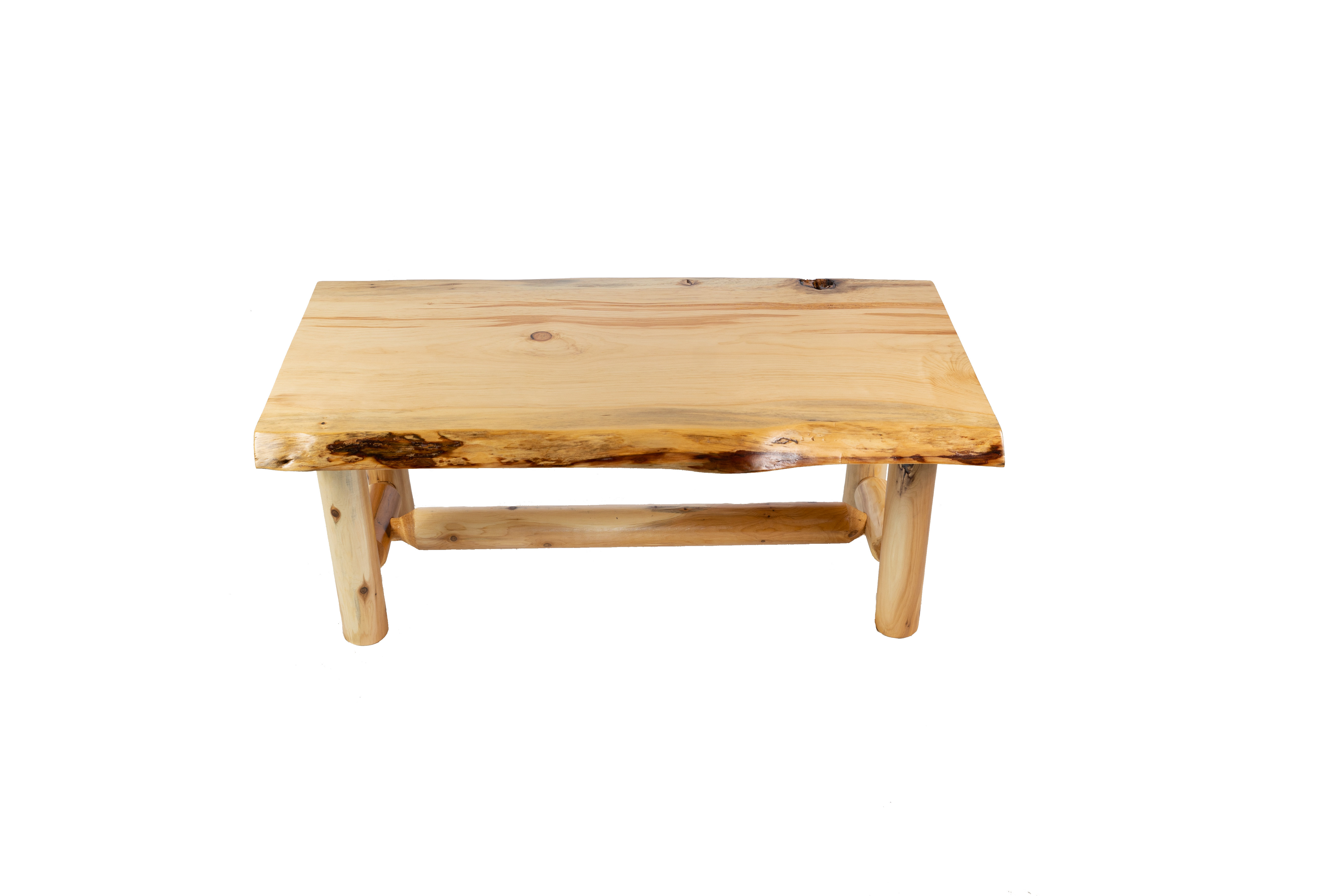 Millwood Pines Akinyemi Solid Wood 4 Legs Coffee Table | Wayfair
