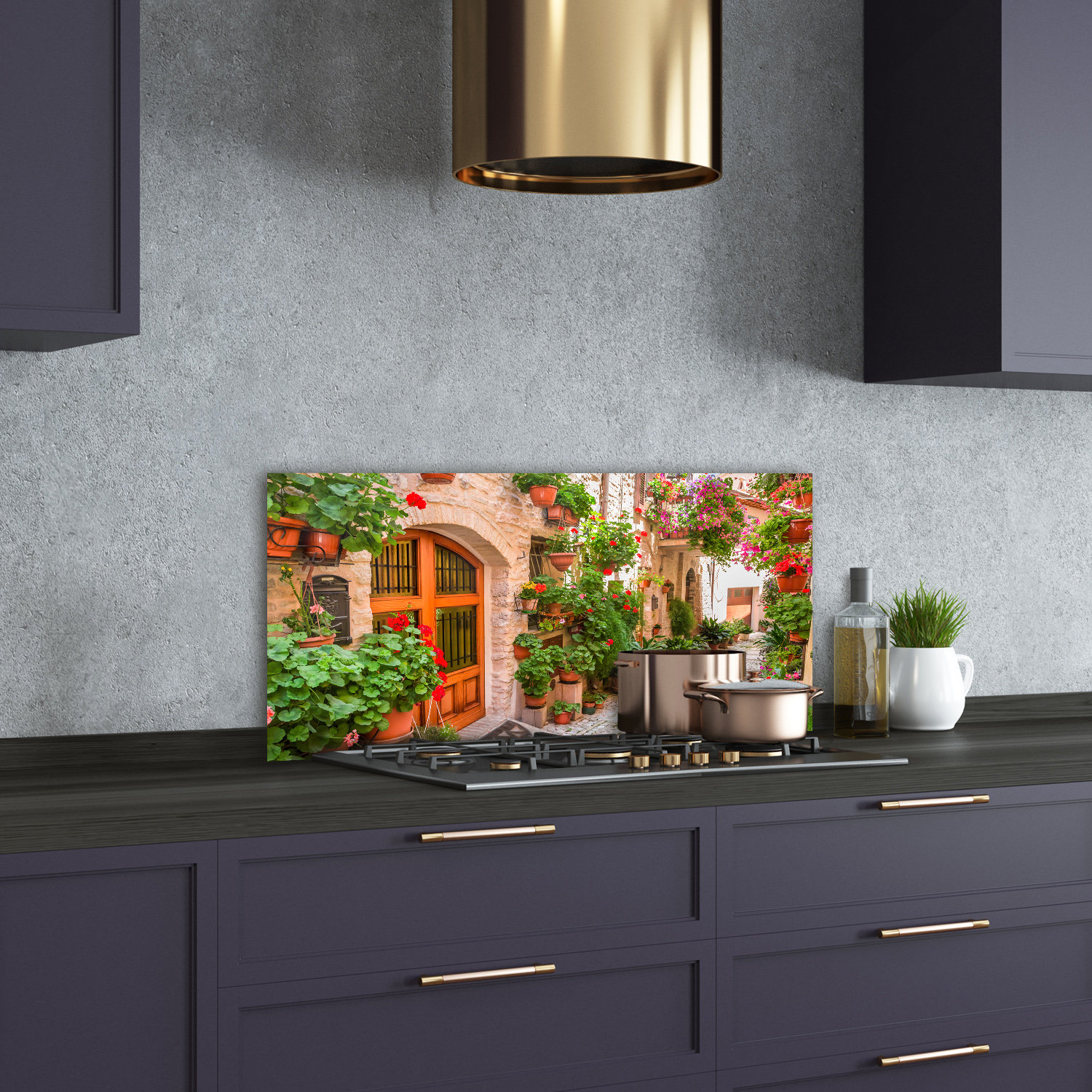 Ebern Designs Splashback - Backsplash - Cooker Hob Wall Splashback ...