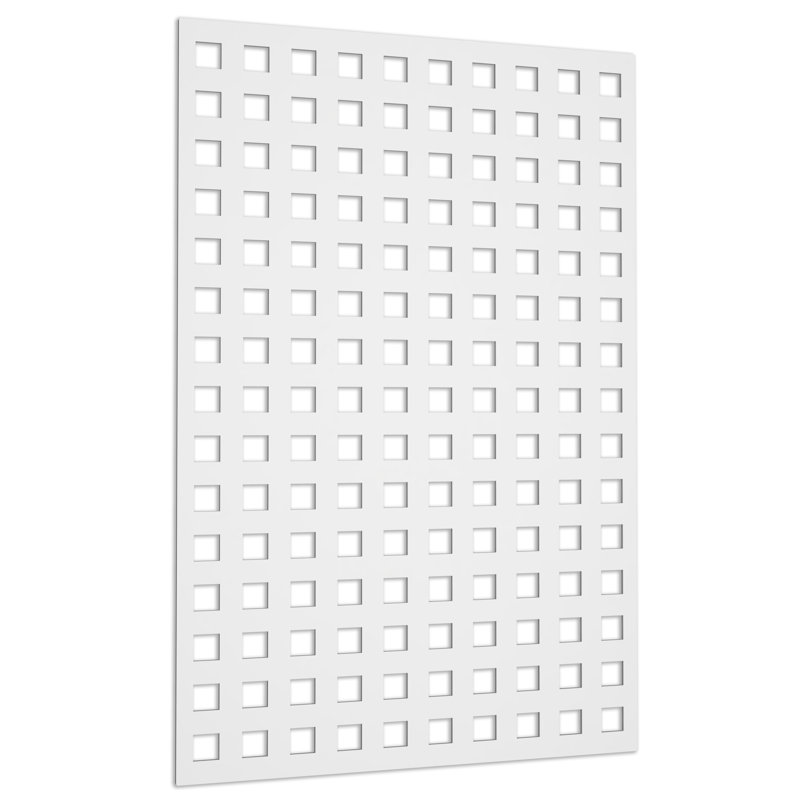 Acurio Latticeworks 48'' x 32'' Square Vinyl Privacy Screen & Reviews ...
