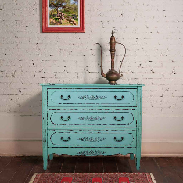 Fleur De Lis Living Loren 3 - Drawer Accent Chest | Wayfair.co.uk