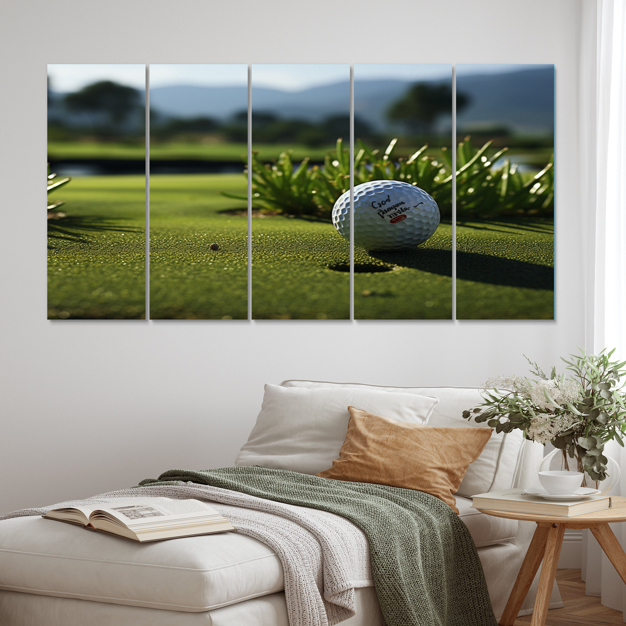 Design Art Golf Precision Putt III - Sports Metal Art Print Set | Wayfair