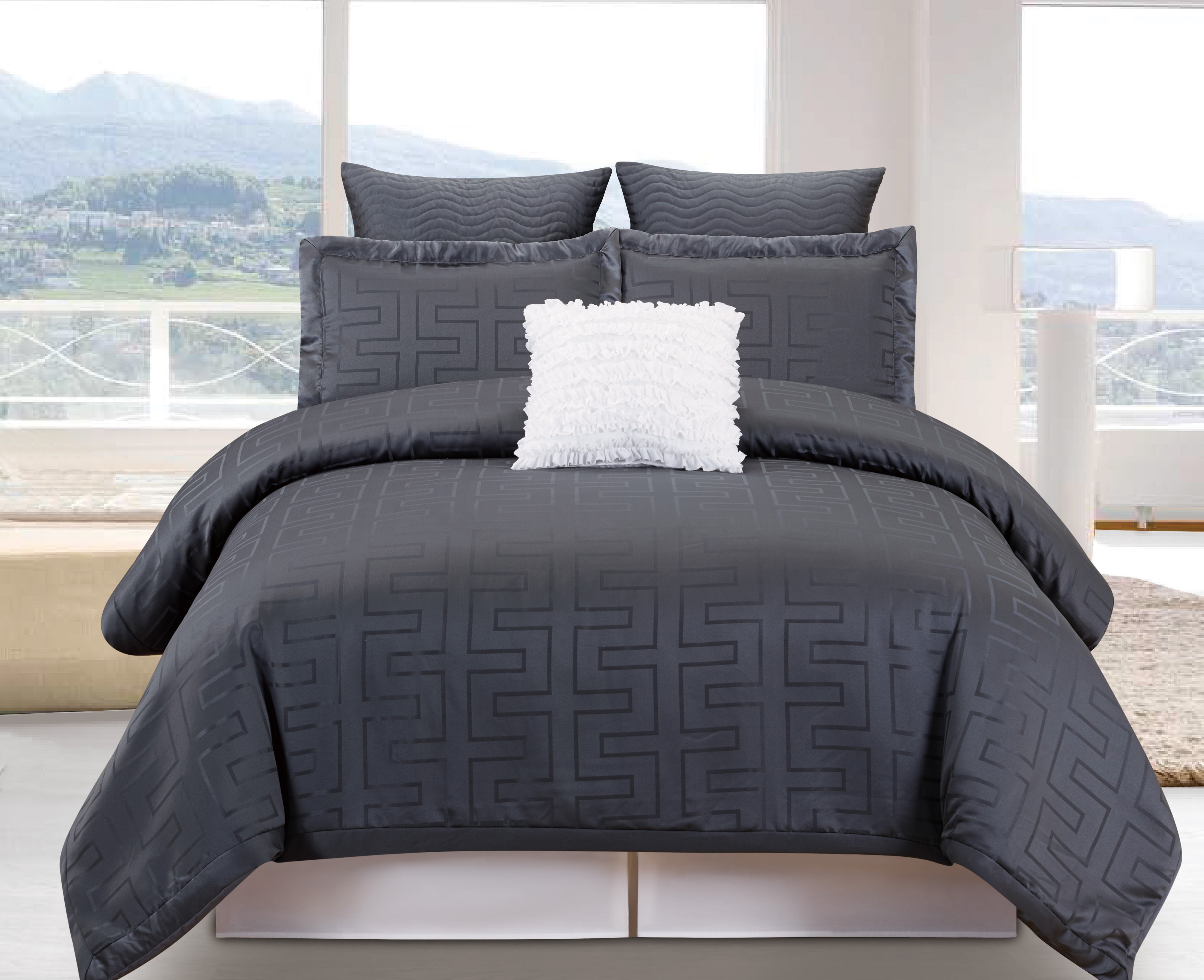 Home Textile Inc Schillman Reversible Comforter Set | Wayfair