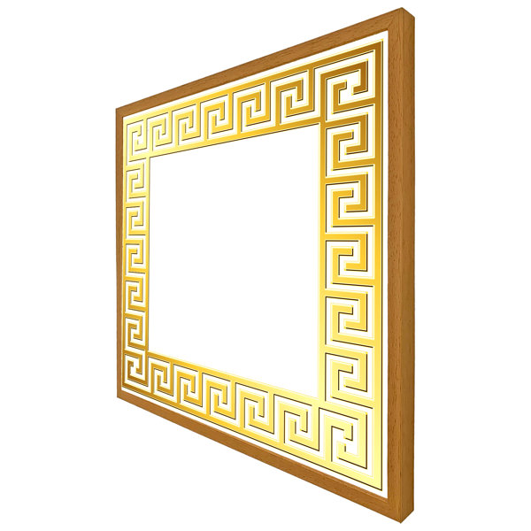 Metro Lane Ashauntae Golden Greek Ornamental Frame - Single Picture ...
