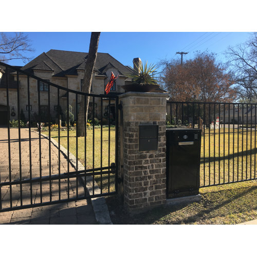 MB Sentinel Dual Door Insert 24 in x 42 in Aluminum Package Drop | Wayfair