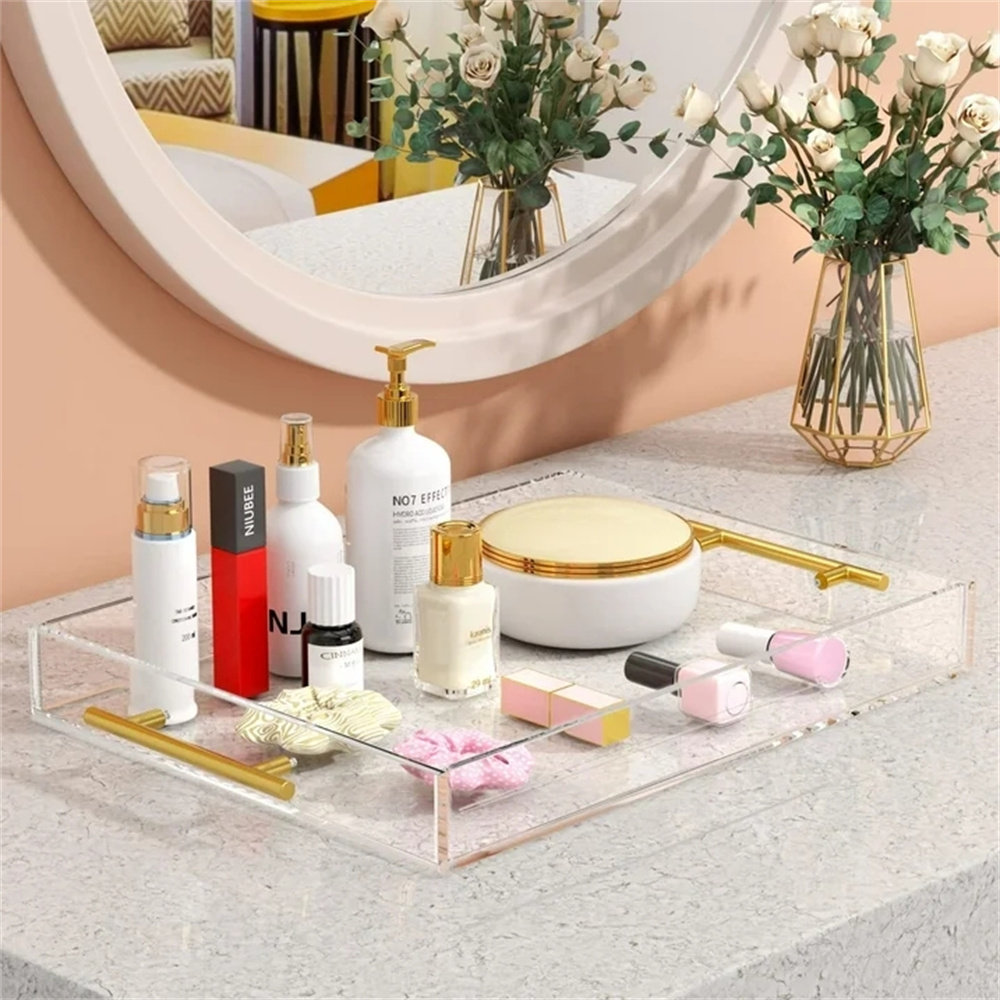 Latitude Run® Mikhia Plastic / Acryli Tray | Wayfair