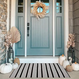 Latitude Run® Heyli 60" L x 36" W Indoor Outdoor Door Mat | Wayfair
