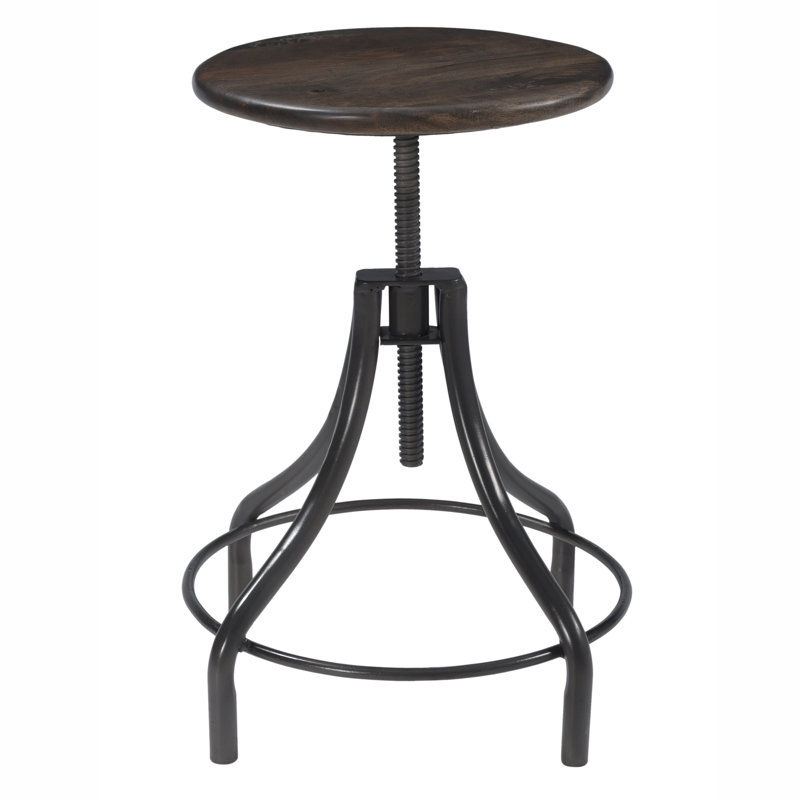 Williston Forge Lafond Solid Wood Accent Stool | Wayfair