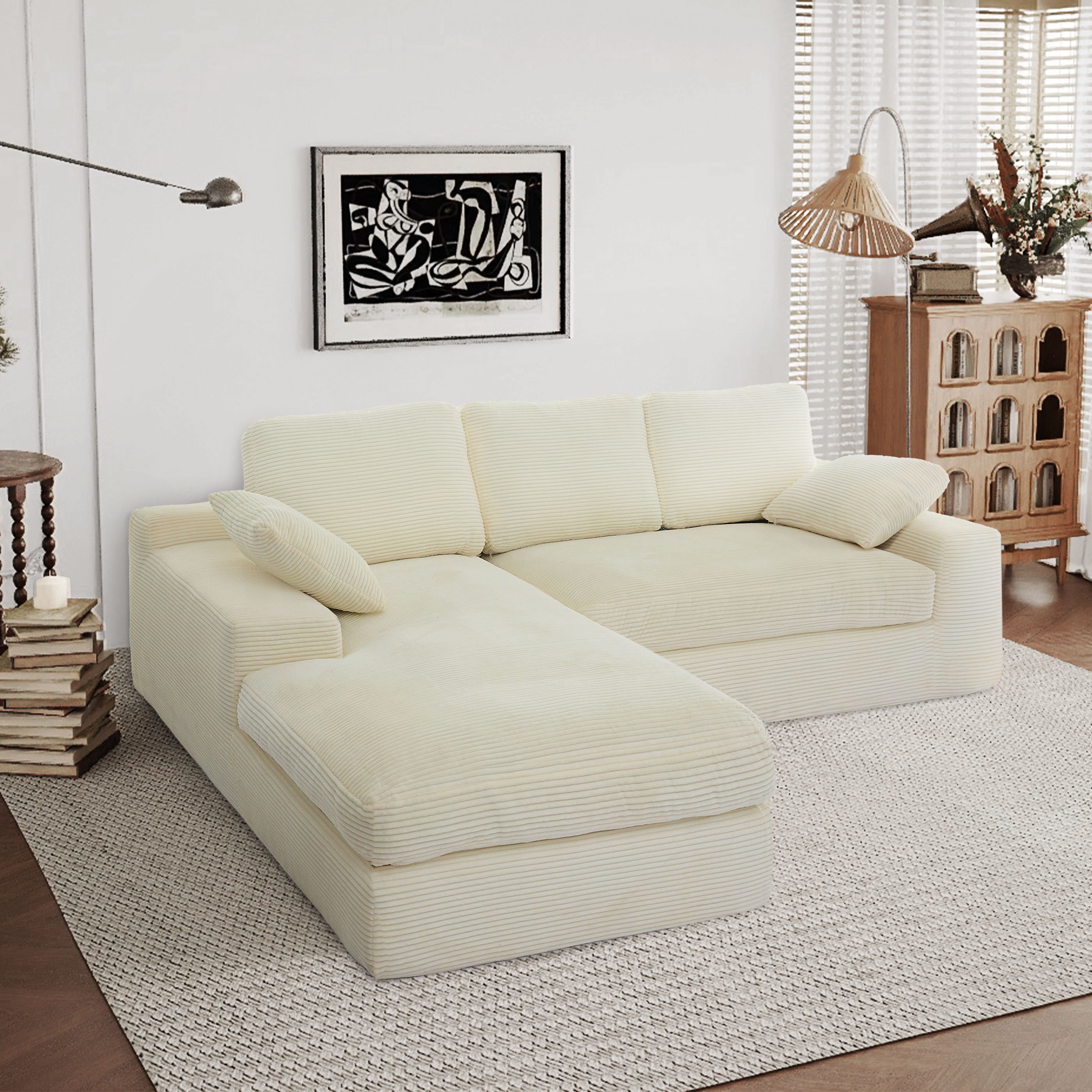 OPTIONS 2-piece Modular L-shaped Sofa | Wayfair