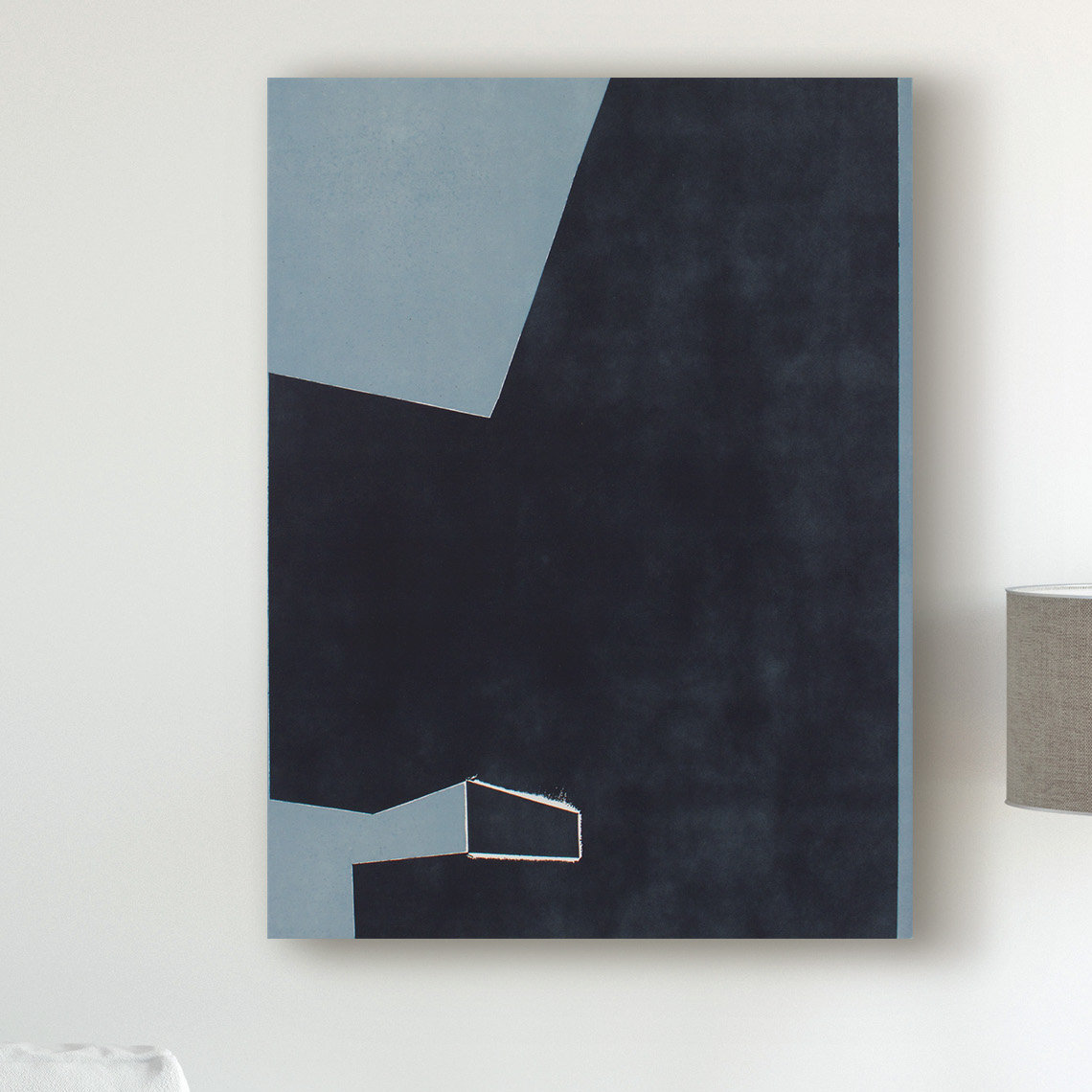 Ebern Designs Ship Shape Abstract I by Rob Delamater - Print on Canvas ...