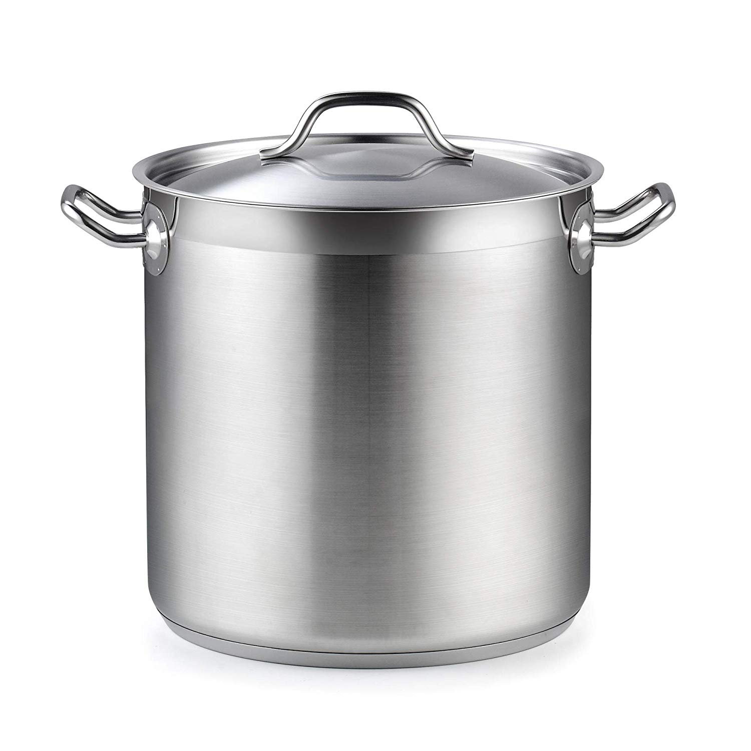 Cooks Standard Professional Stainless Steel Stock Pot with Lid, Silver ...