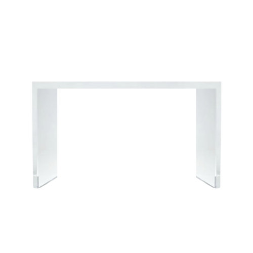 Plastic / Acrylic Standard (42-53 in.) Console Tables You'll Love | Wayfair
