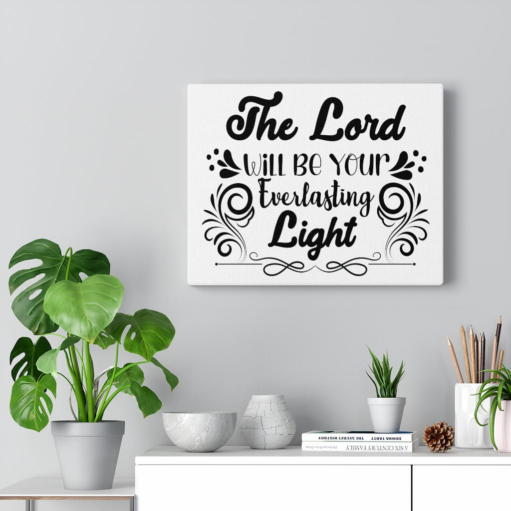 Trinx The Lord Will Be Your Everlasting Light Christian Wall Art Bible ...