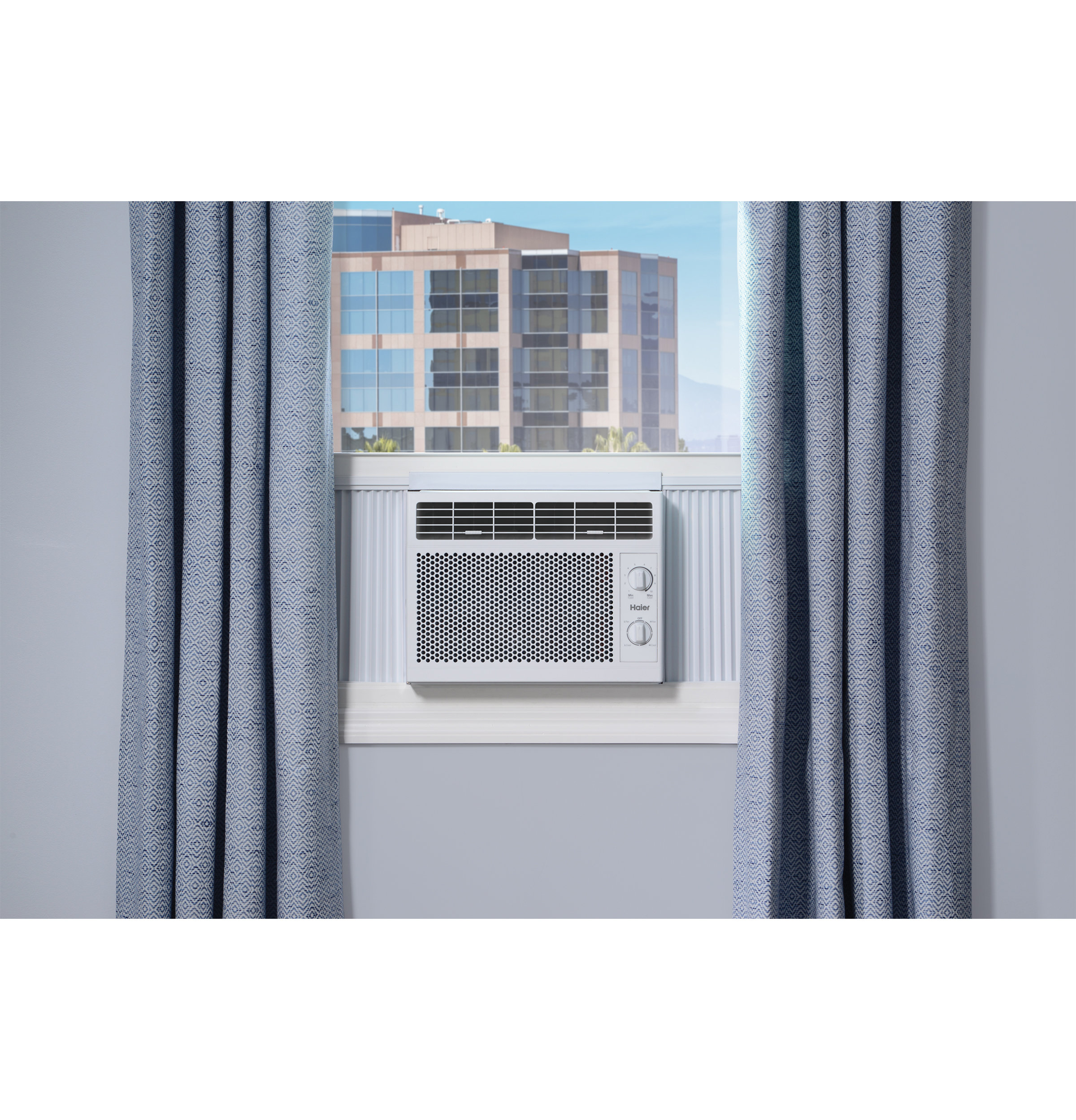 Haier 5,000 BTU Mechanical Window Air Conditioner for Small Rooms up to ...