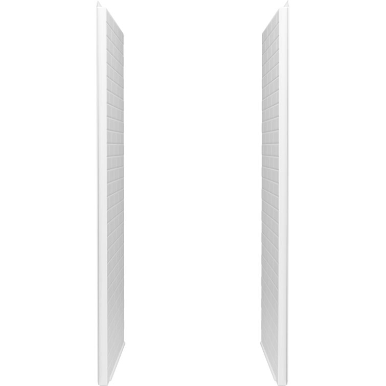 Sterling by Kohler 34'' W D 72.25'' H Solid Vikrell Wall | Wayfair