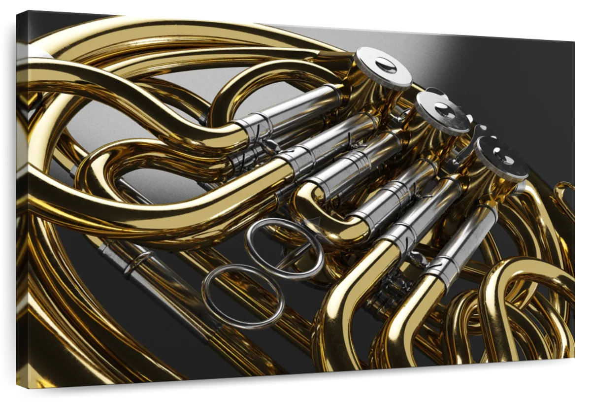 Ebern Designs Abarca Shiny French Horn | Wayfair