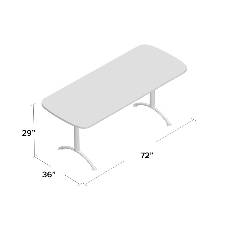 Symple Stuff Curved Conference Table & Reviews | Wayfair