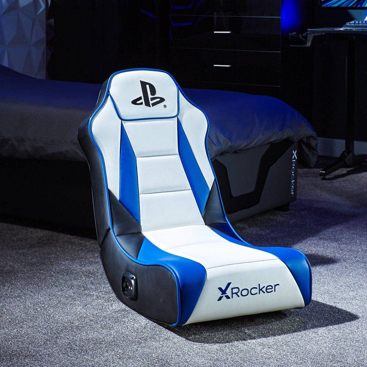 X Rocker Playstation Geist 2.0 Audio Gaming Chair - White | Wayfair.ie