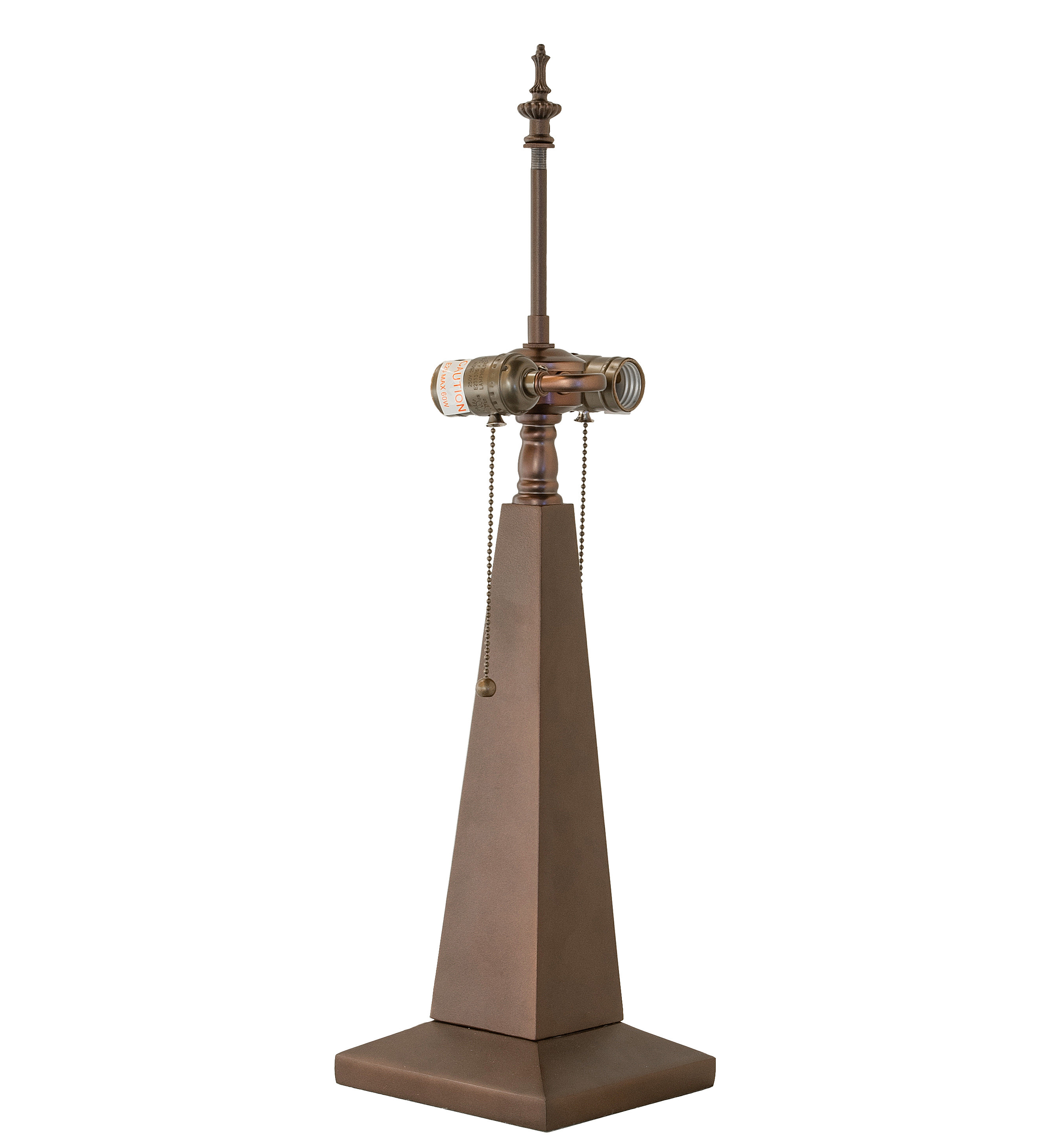 Meyda Lighting High Obelisk Mission Cluster Table Base - Wayfair Canada