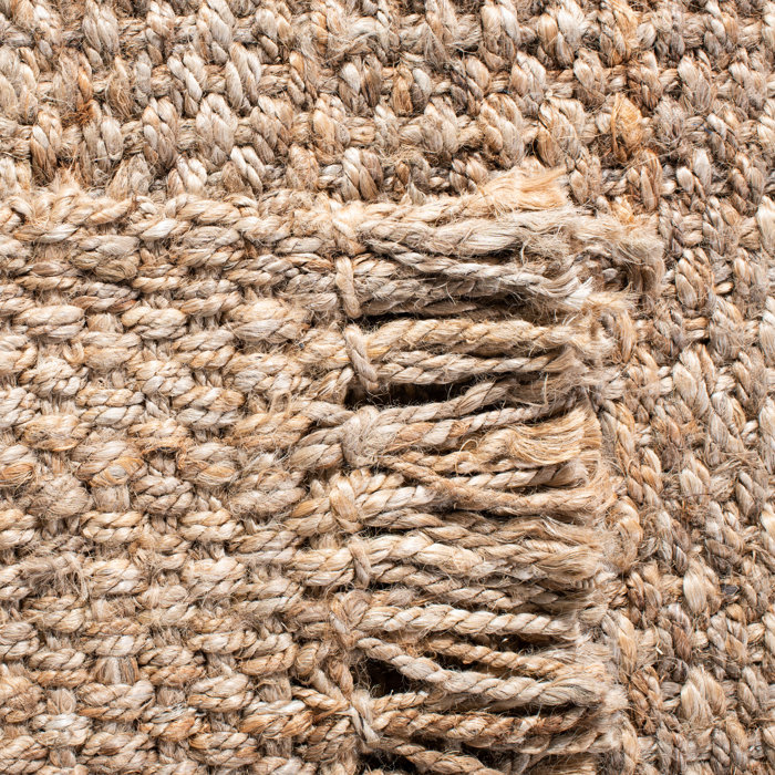 Birch Lane™ Parkerfield Handmade Flatweave Jute/Sisal Natural Rug ...