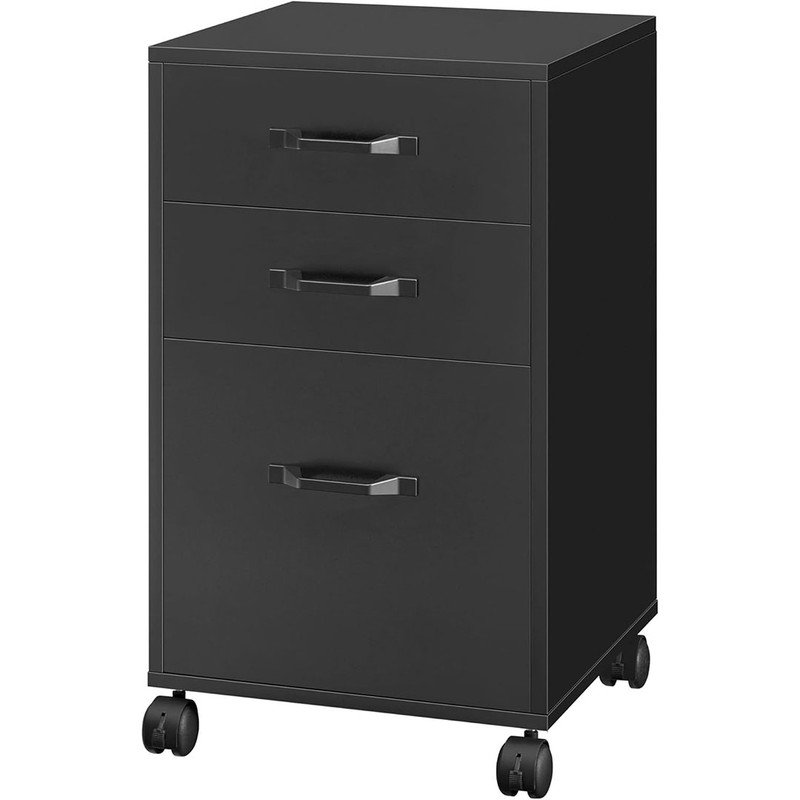 Latitude Run® Durable Rectangular File Cabinet, 3 Drawers Filing ...