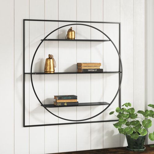 Floating Metal Wall & Display Shelves You'll Love | Wayfair