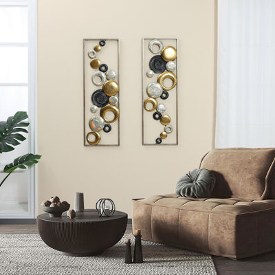 Mercer41 Handmade Metal Abstract Wall Decor & Reviews | Wayfair