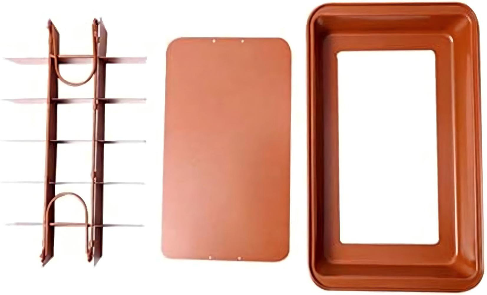 Anadea Brownie Pan, Non Stick Brownie Pans With Dividers, 18 Pre-Slice ...