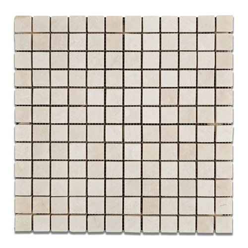 Stone & Tile Shoppe, Inc. Marble Grid Mosaic Wall & Floor Tile | Wayfair