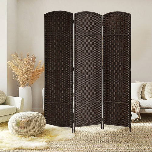 Union Rustic Elmina 6 Ft Folding Room Divider Privacy Screen Home Decor ...