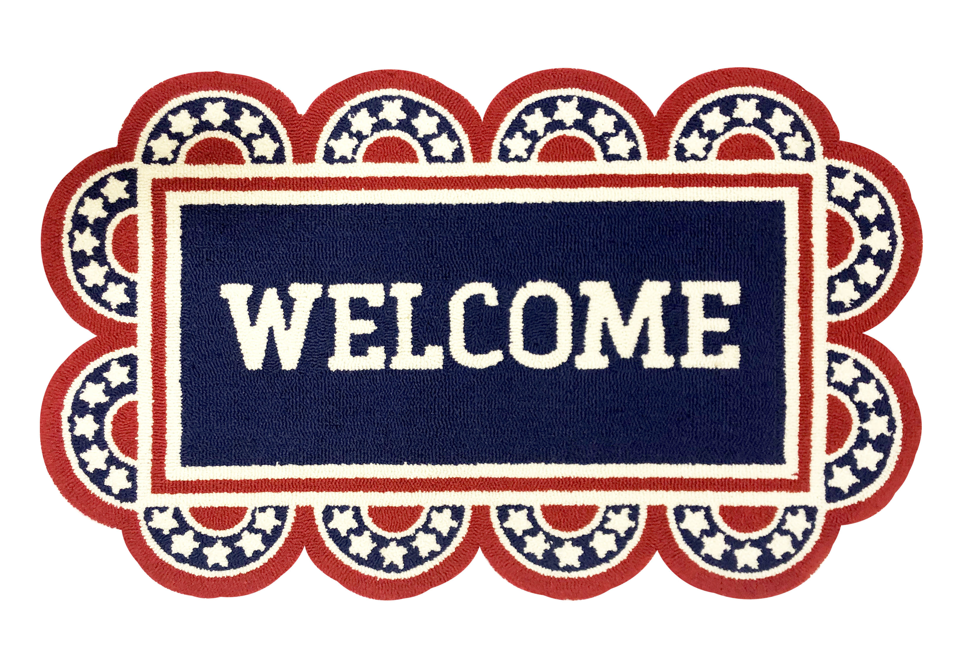 Winston Porter Welcome Americana Size 24X36 | Wayfair