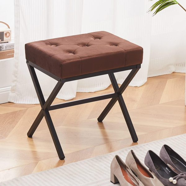 Ebern Designs Sharmeta Metal Accent Stool | Wayfair