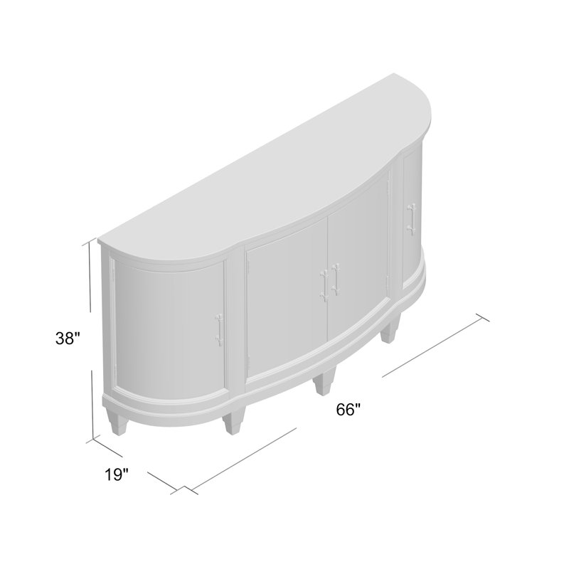 Laurel Foundry Modern Farmhouse® Lydon Wood Sideboard & Reviews | Wayfair