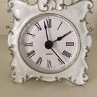 House of Hampton® Roman Numeral Quartz Movement / Crystal Tabletop ...