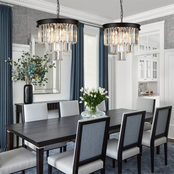 Mercer41 Dochi LED Tiered Chandelier | Wayfair