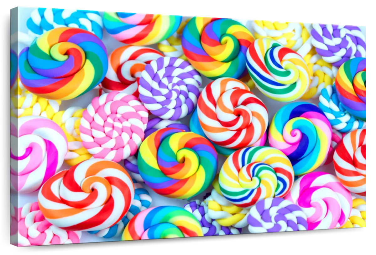 Ebern Designs Yarlin Swirled Lollipops | Wayfair