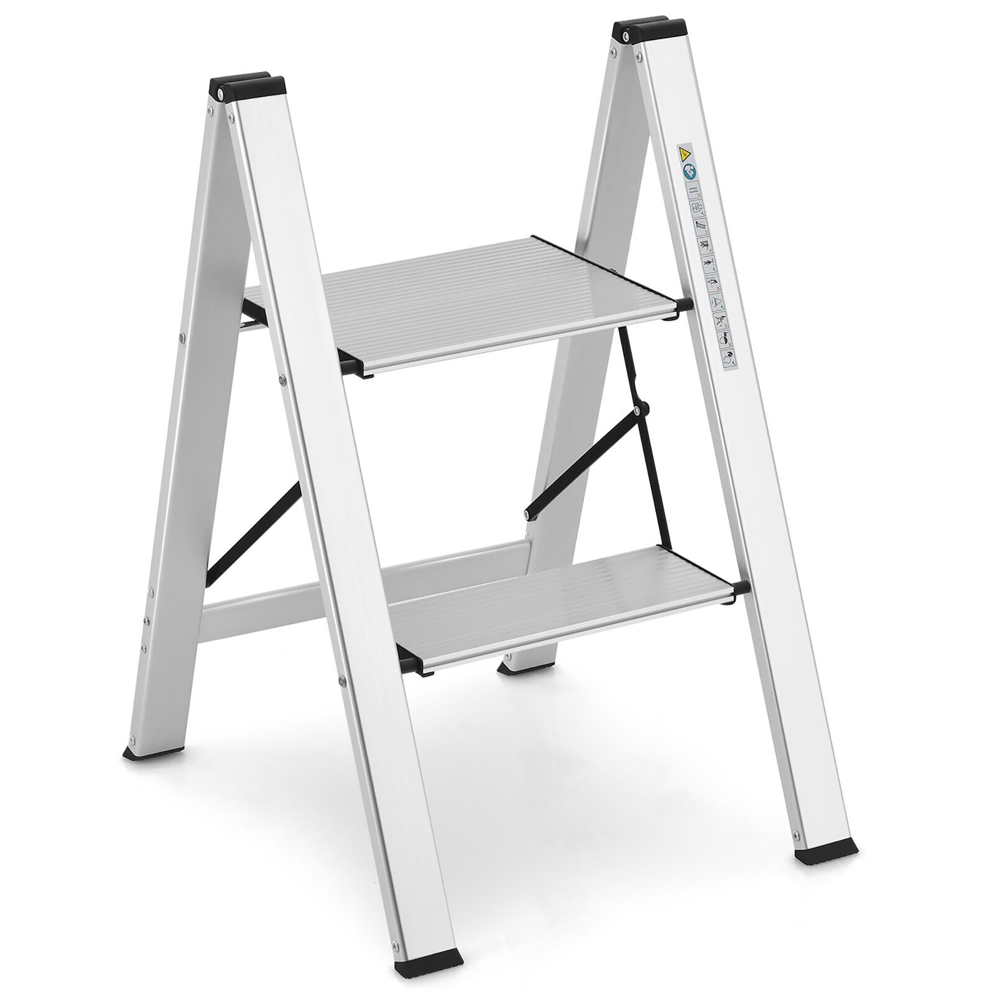 WFX Utility™ 2 - Step Aluminum Step Stool | Wayfair