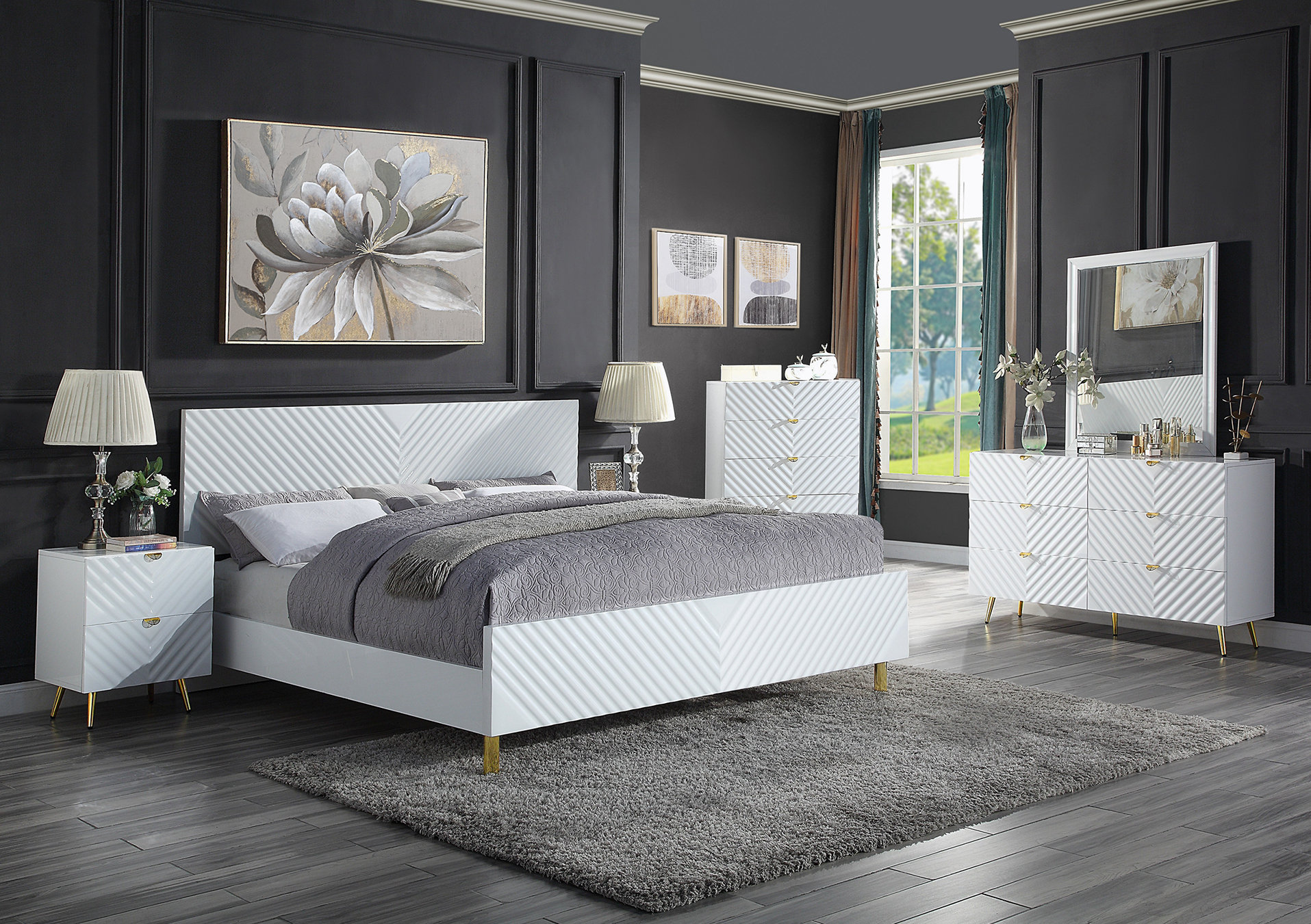 Everly Quinn Blucher Platform Bed | Wayfair