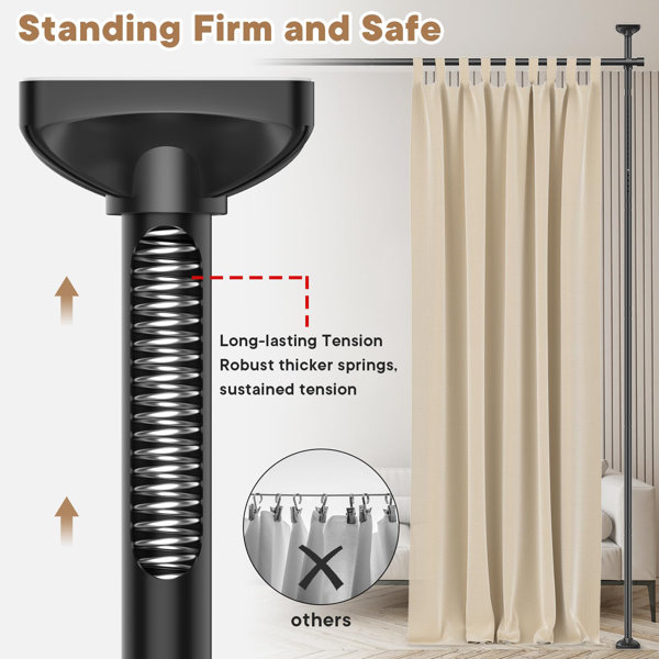 Floor Ceiling Tension Rod