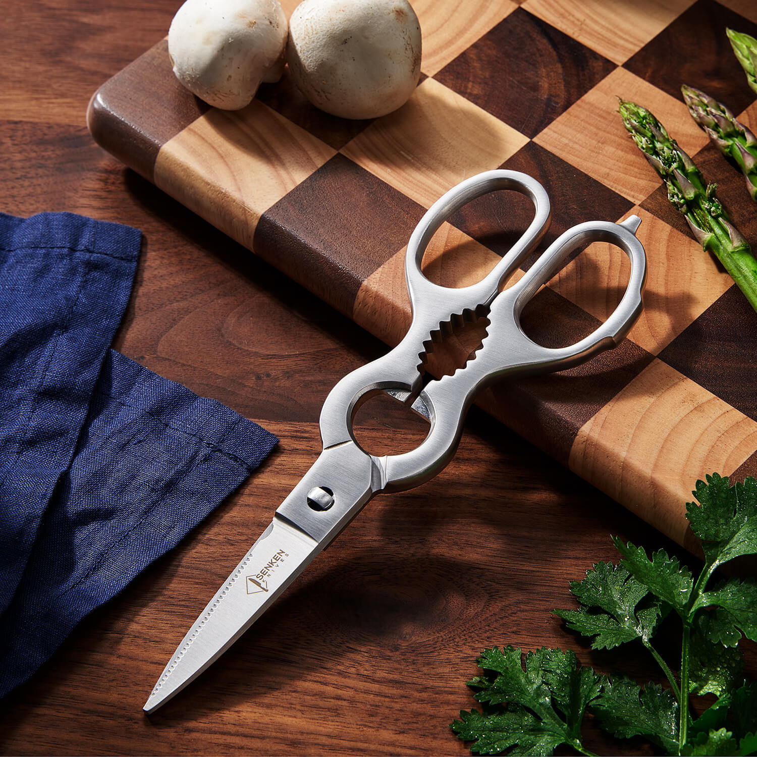 Senken Knives Multi-purpose Stainless Steel Kitchen Scissors - Dynasty ...