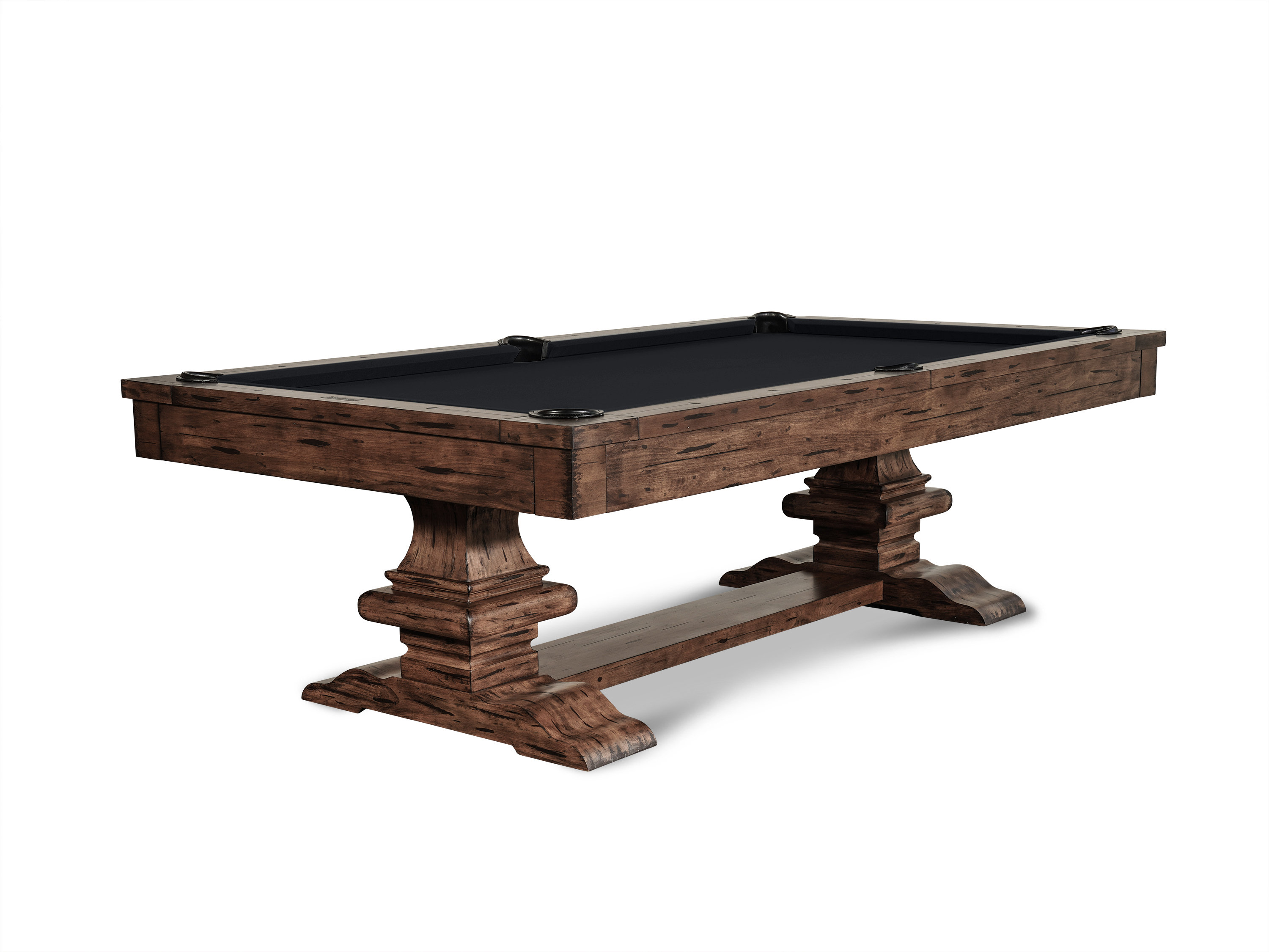 Plank & Hide Beaumont Slate Pool Table With Dining Top Included | Free ...