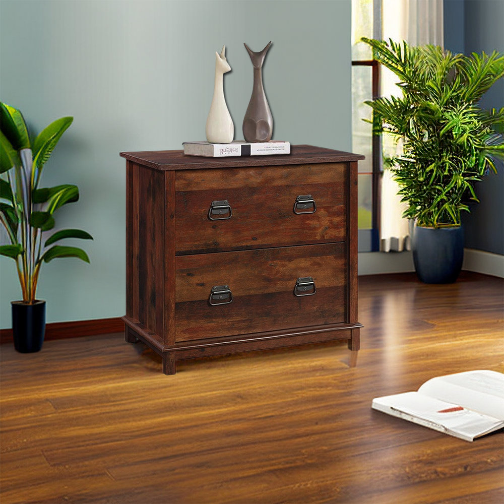 Loon Peak® Jamariah 33.5'' Wide 2 -Drawer File Cabinet | Wayfair