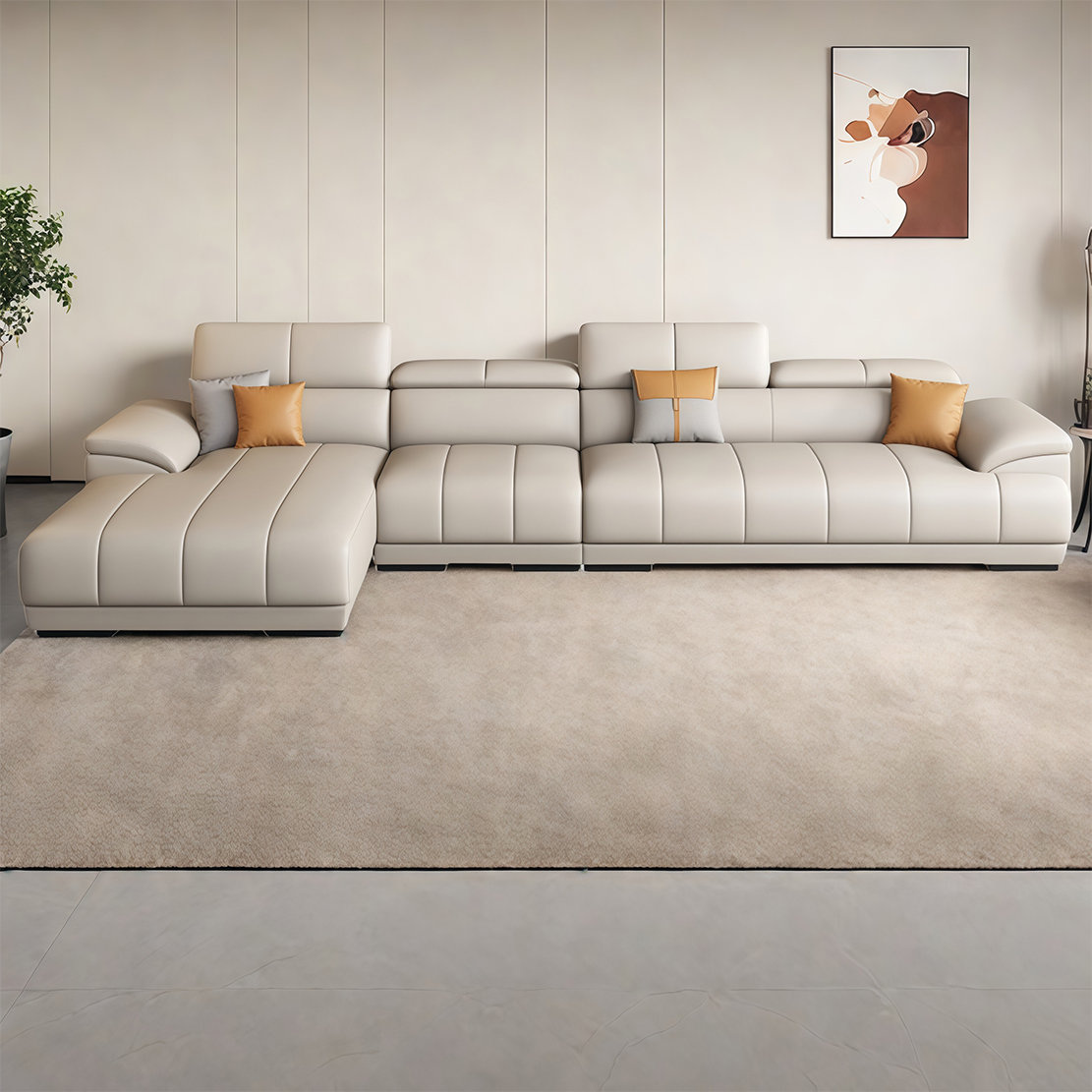 PPEDKS American-style simple modern sofa - Wayfair Canada